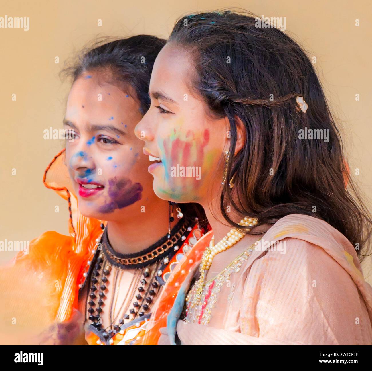 people of rural areas are celebrating holi festival in Punjab ...