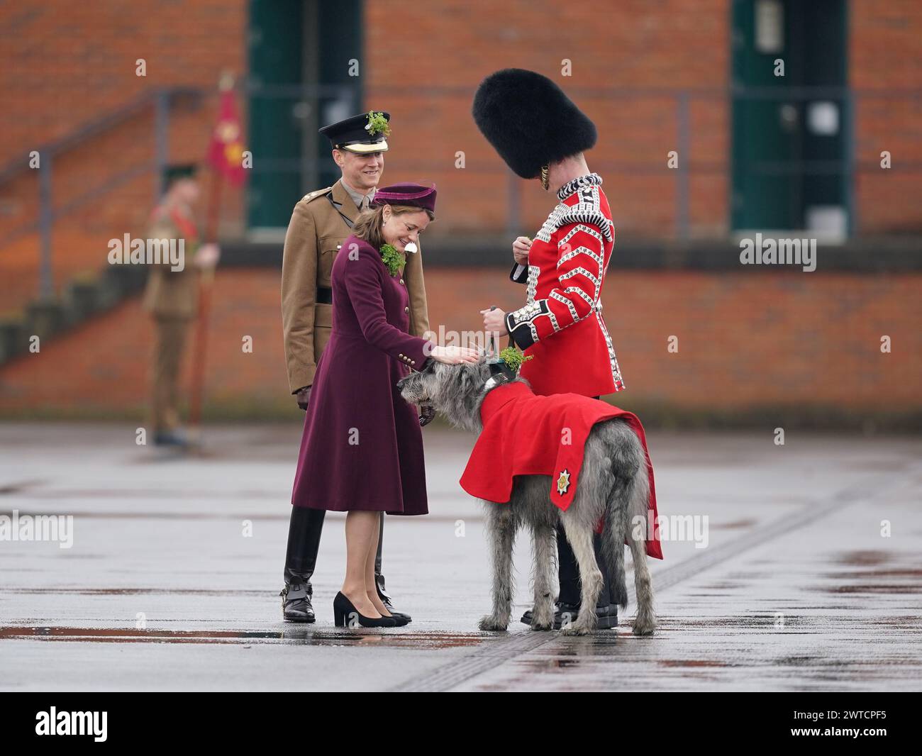 Lady Ghika, wife of the Regimental Lieutenant Colonel, Major General ...