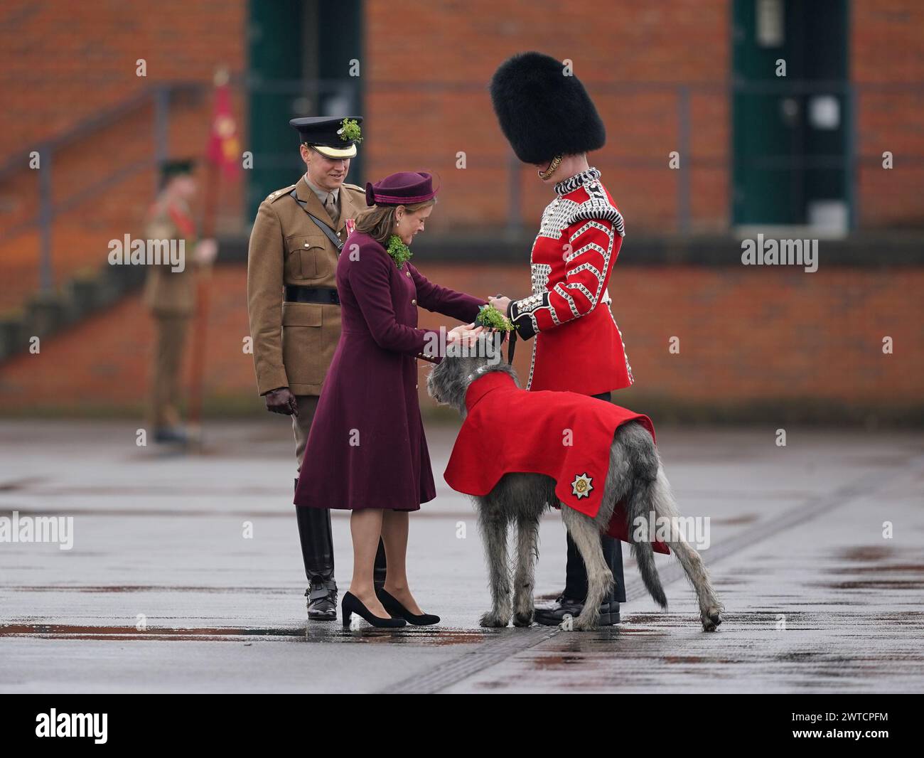 Lady Ghika, wife of the Regimental Lieutenant Colonel, Major General ...