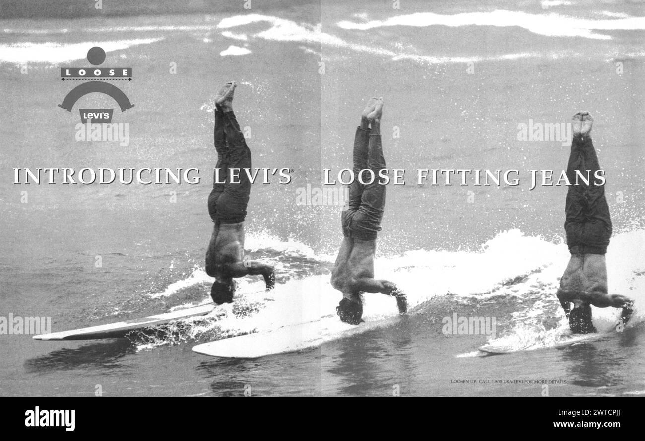 Levis ads hi-res stock photography and images - Alamy