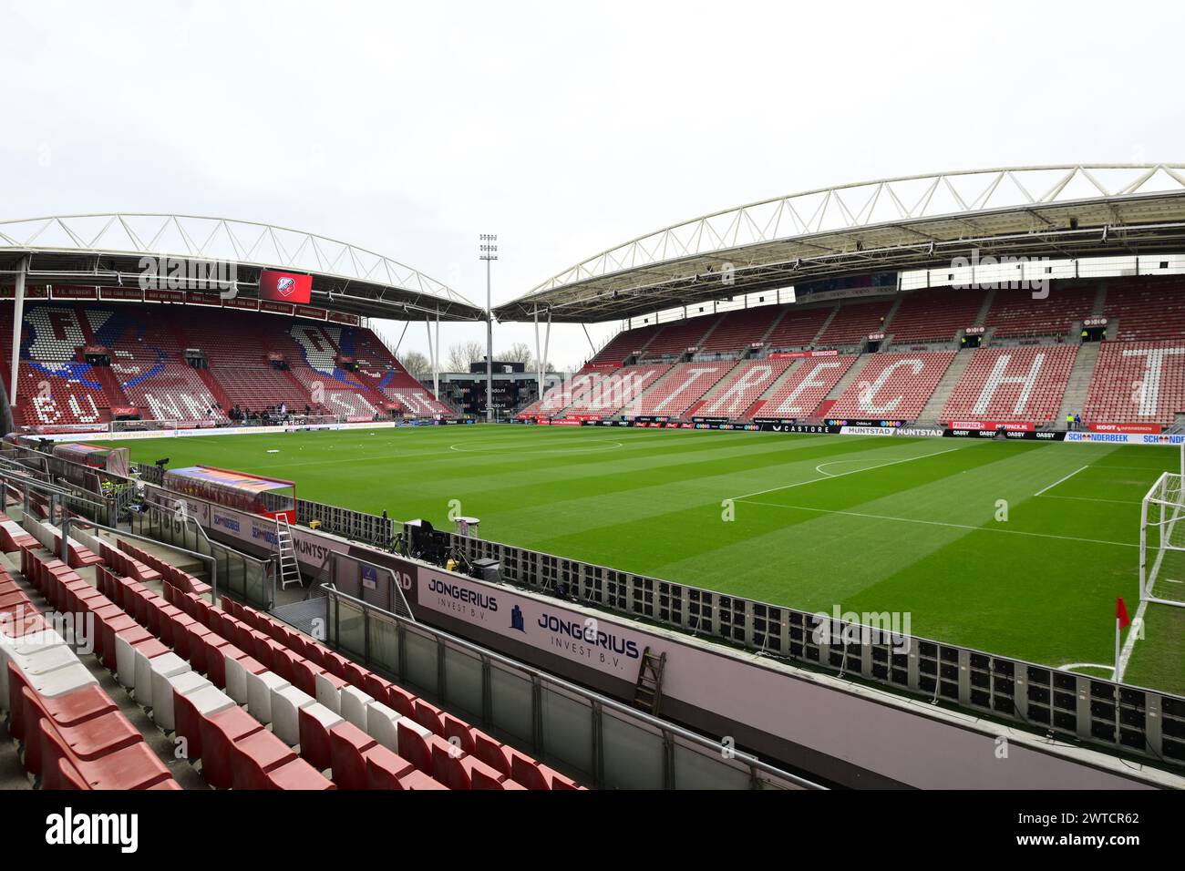Utrecht, Netherlands. 17th Mar, 2024. UTRECHT, 17-03-2024, Galgenwaard ...