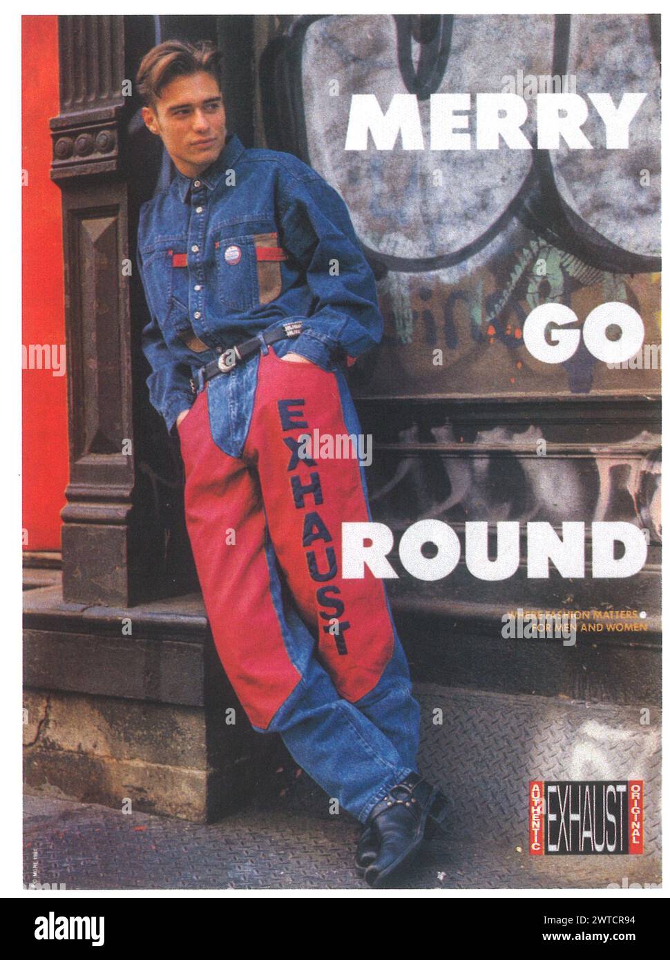 Mens 90s fashion hi-res stock photography and images - Alamy