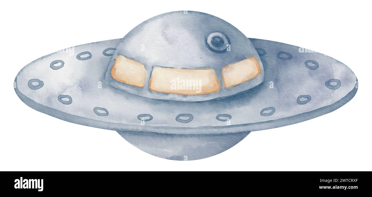 Flying Saucer Drawing Flying Saucer, Artwork Art Print By Science