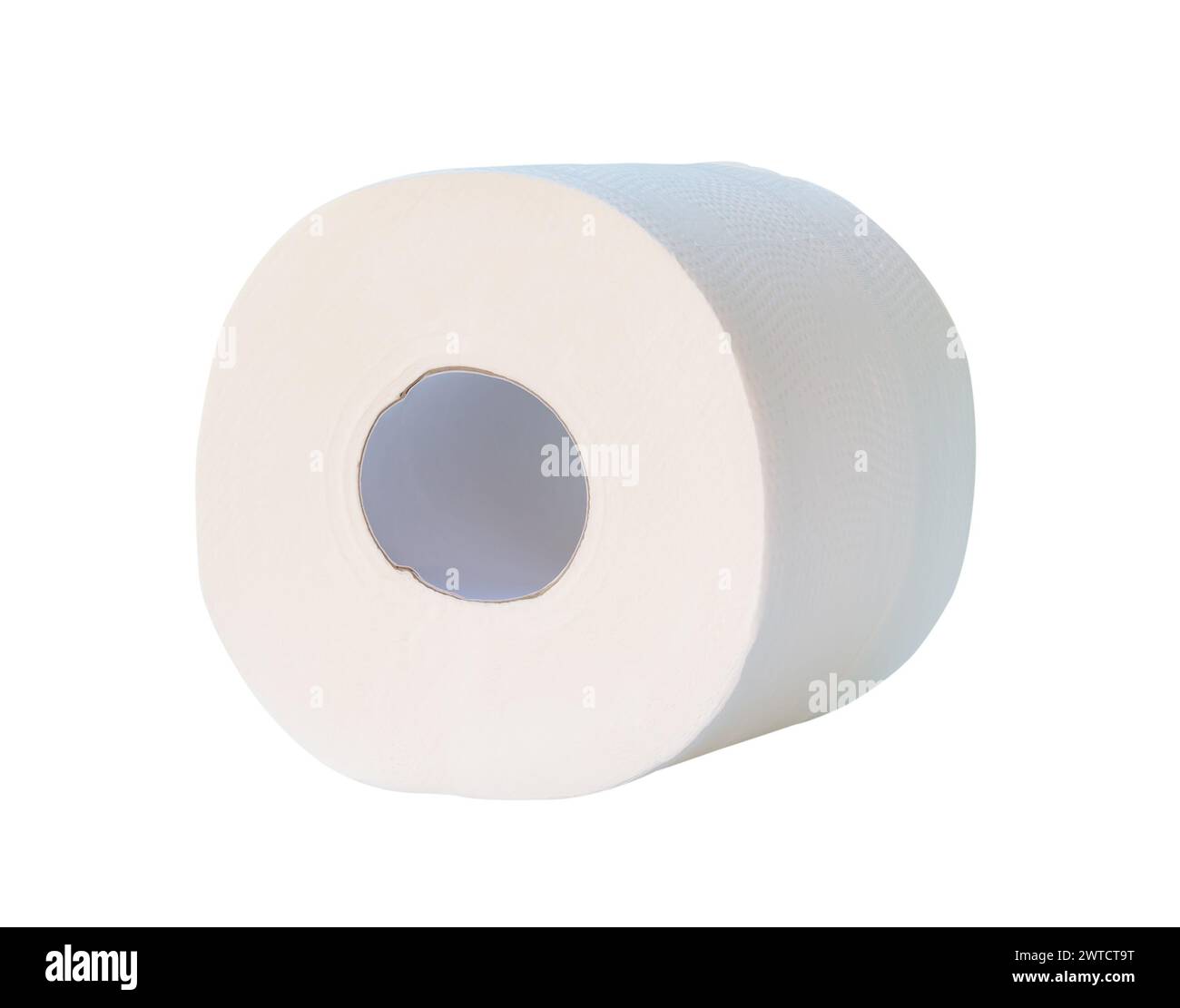 Front view or side view of tissue paper or toilet paper roll is ...