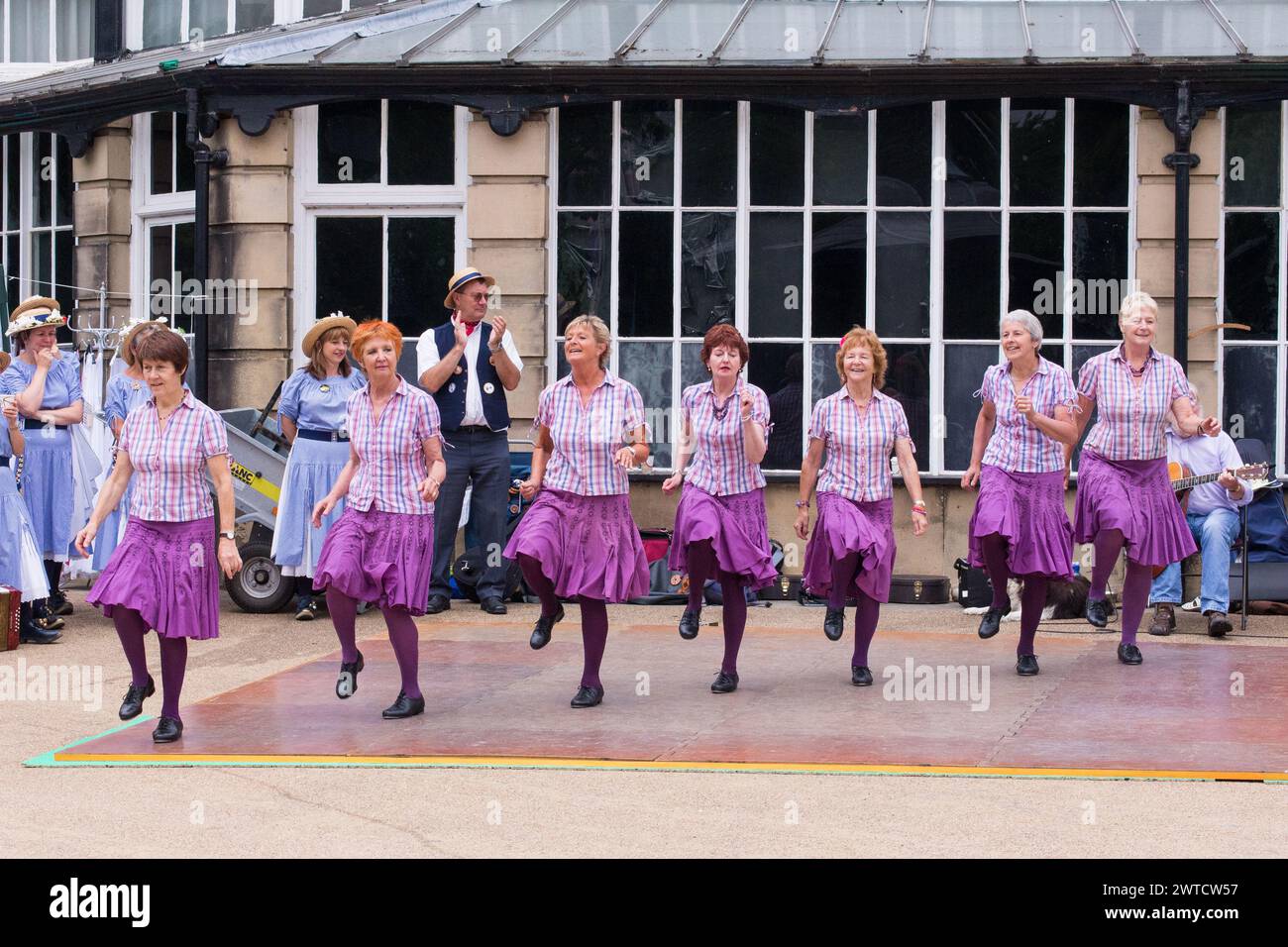 Well Heeled Appalachian dancing at the Buxton Day of Dance Stock Photo ...