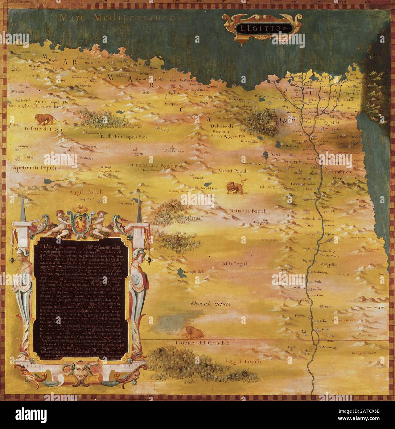 Maps of egypt hi-res stock photography and images - Alamy