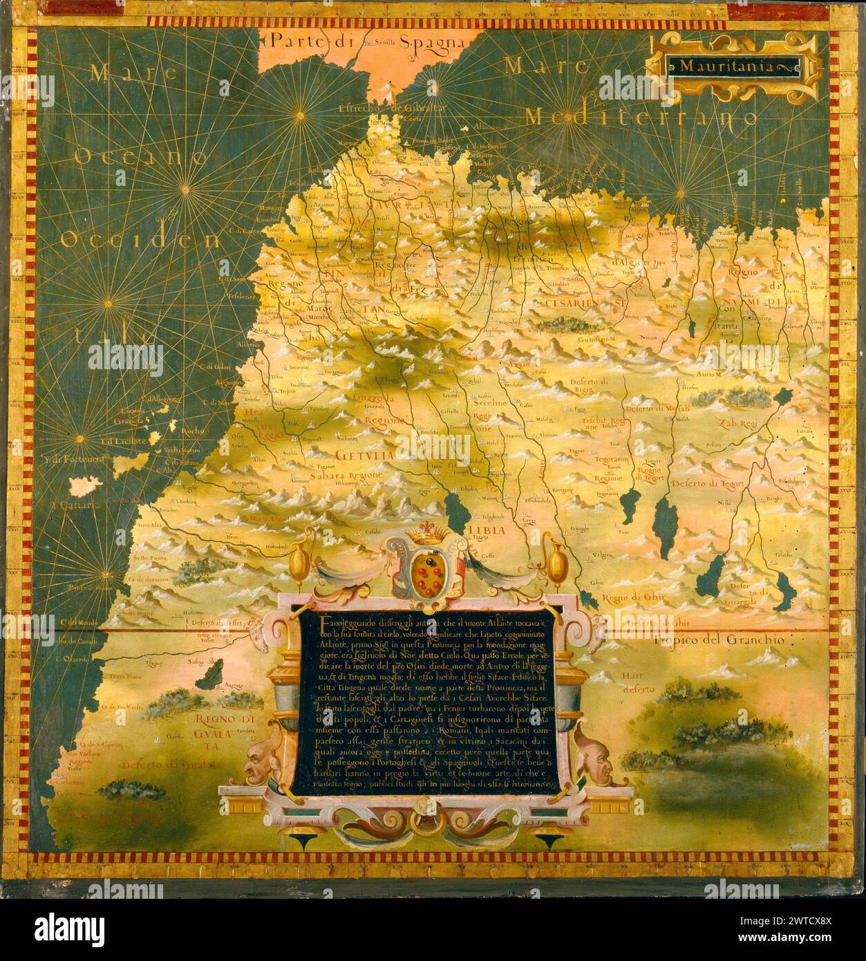 Antique world maps HQ – Morocco Stock Photo - Alamy