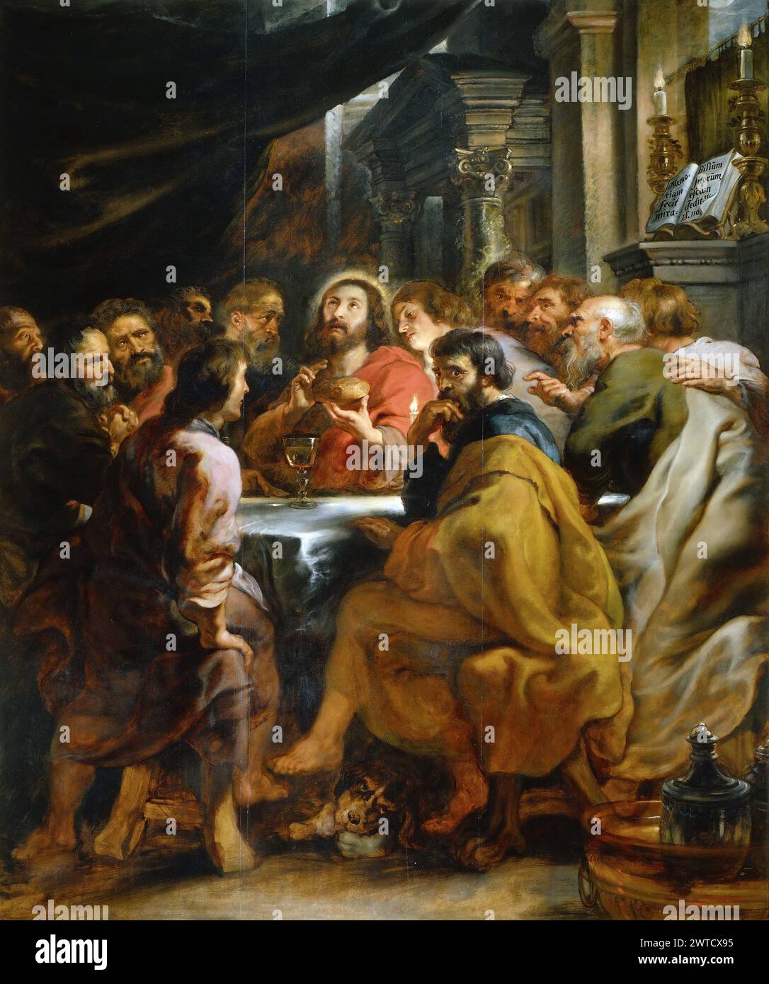 Peter paul rubens last supper 1630 created hi-res stock photography and images - Alamy