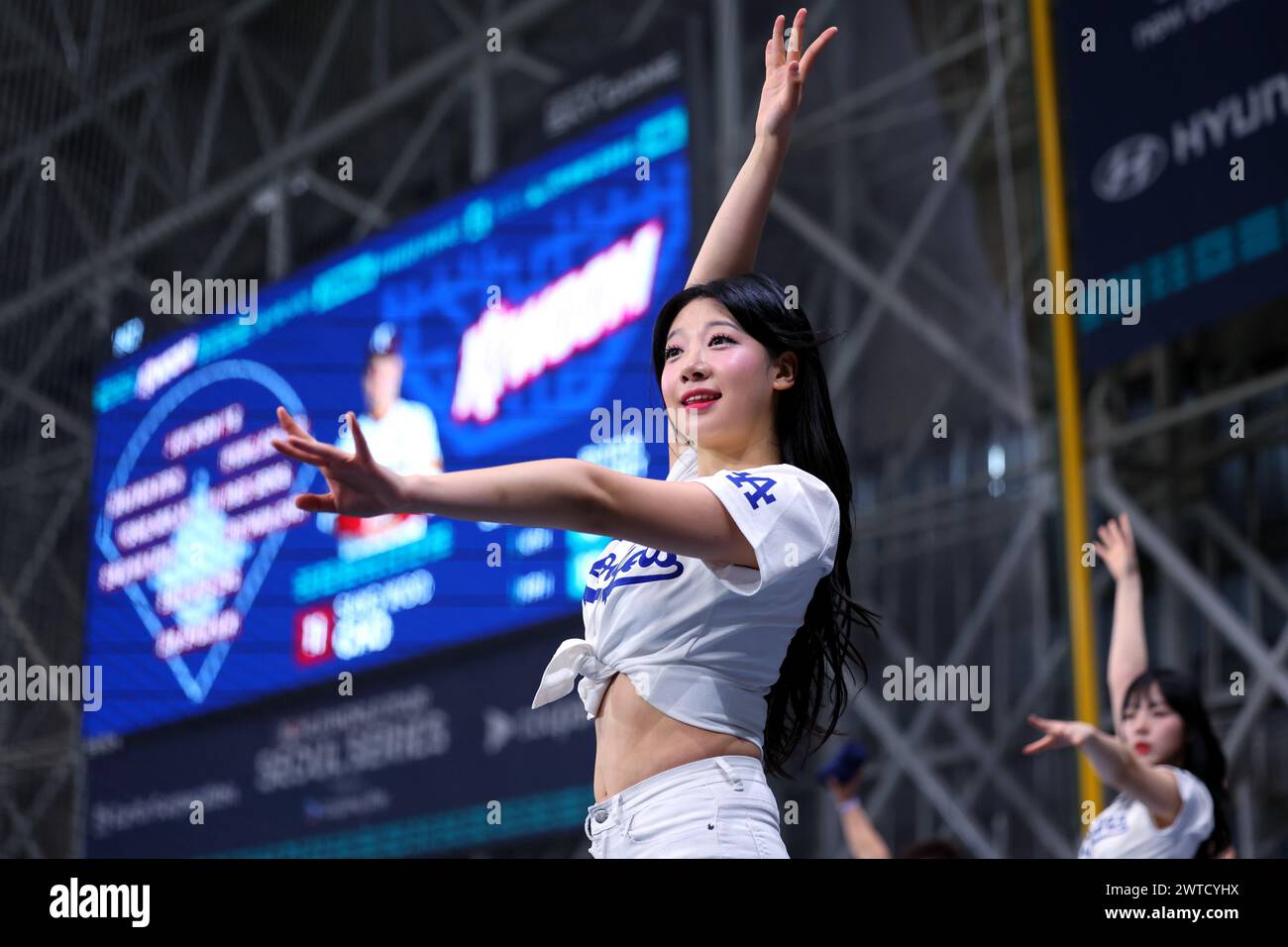 Gocheok Sky Dome, Seoul, South Korea. 17th Mar, 2024. Los Angeles Dodgers fans (Dodgers), MARCH ...