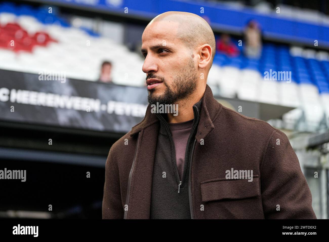 Heerenveen - Karim El-Ahmadi during the Eredivisie match between sc ...