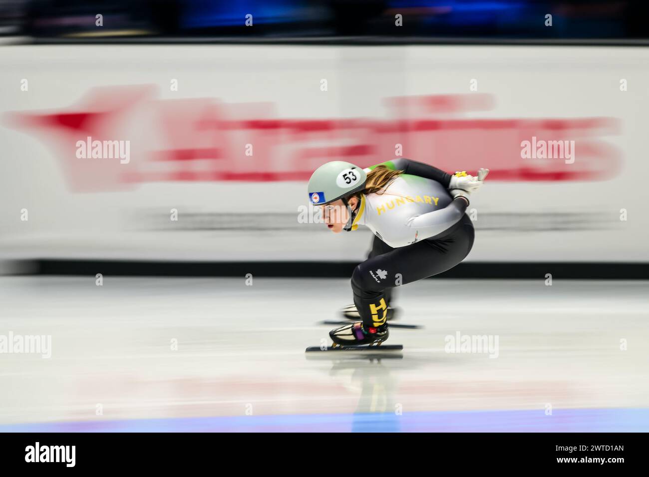 BACSKAI Sara Luca HUN competing in the relay on day 3 during the World ...