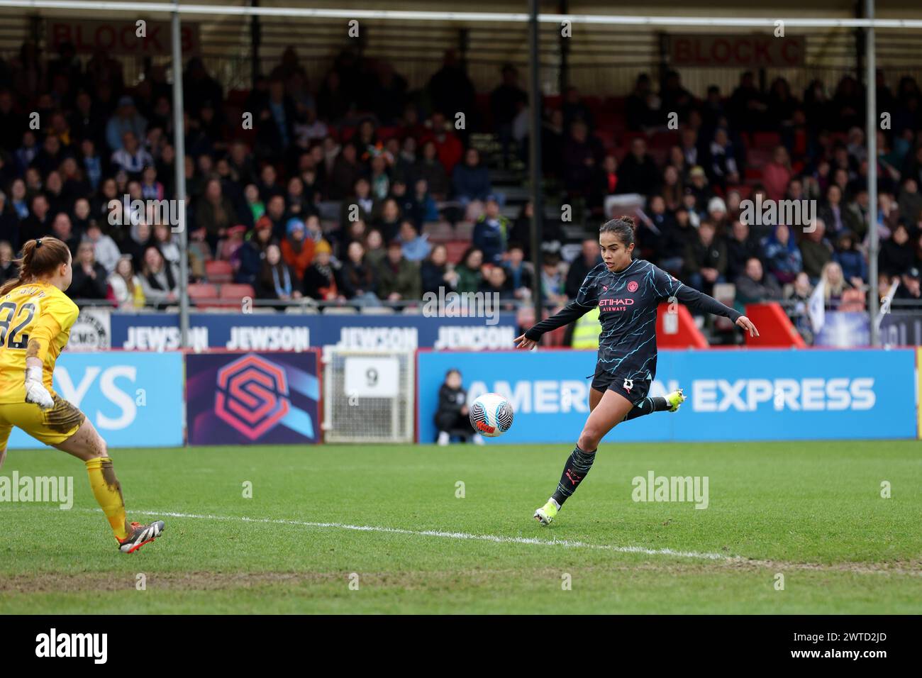 Mary fowler manchester city goal hi-res stock photography and images ...
