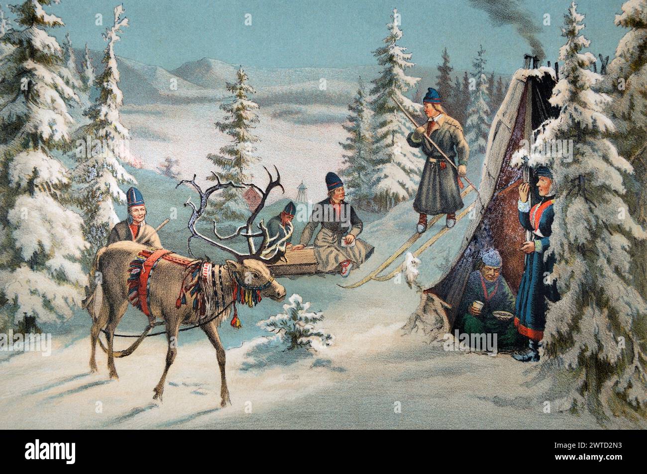 Tent of sami people hi-res stock photography and images - Alamy