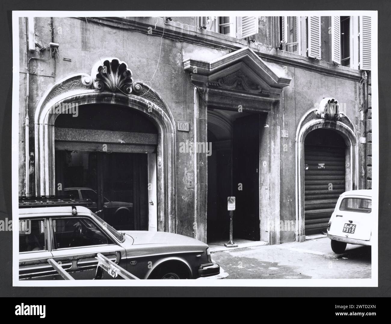 Lazio Roma Rome Via di Monserrato5. Hutzel, Max 1960-1990 Street views ...