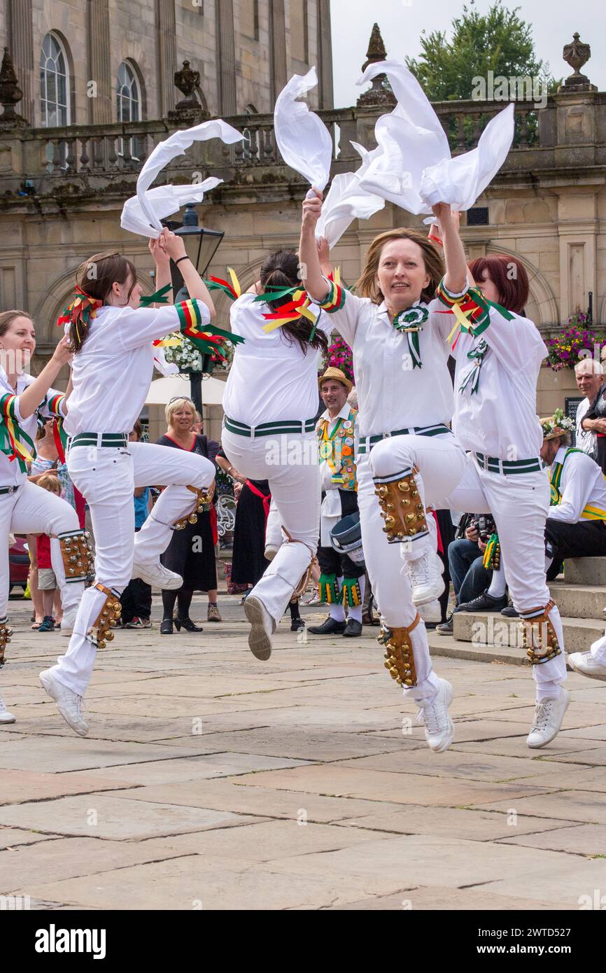 Morris dancing at the Buxton Day of Dance Stock Photo - Alamy