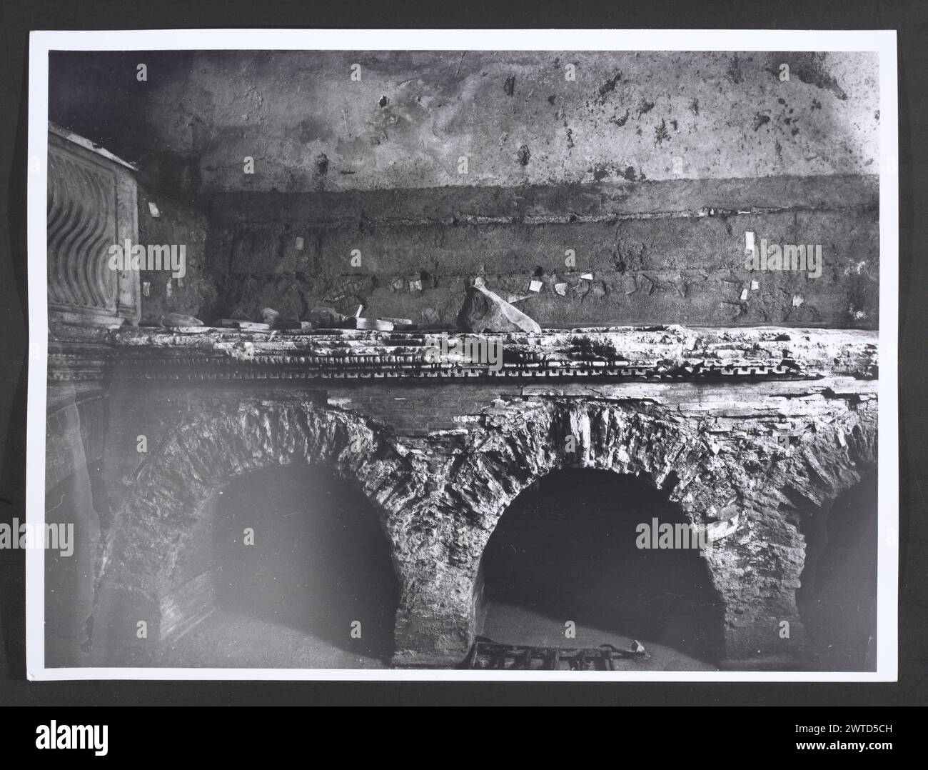 Lazio Roma Rome Tomb of the Pancratii. Hutzel, Max 1960-1990 German ...