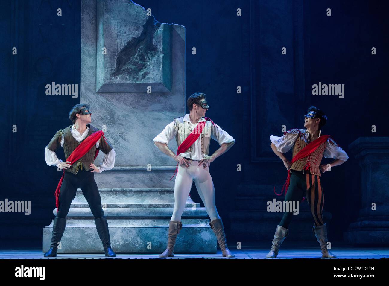 Northern Ballet Romeo and Juliet Leeds Grand Theatre 2024 Stock Photo ...