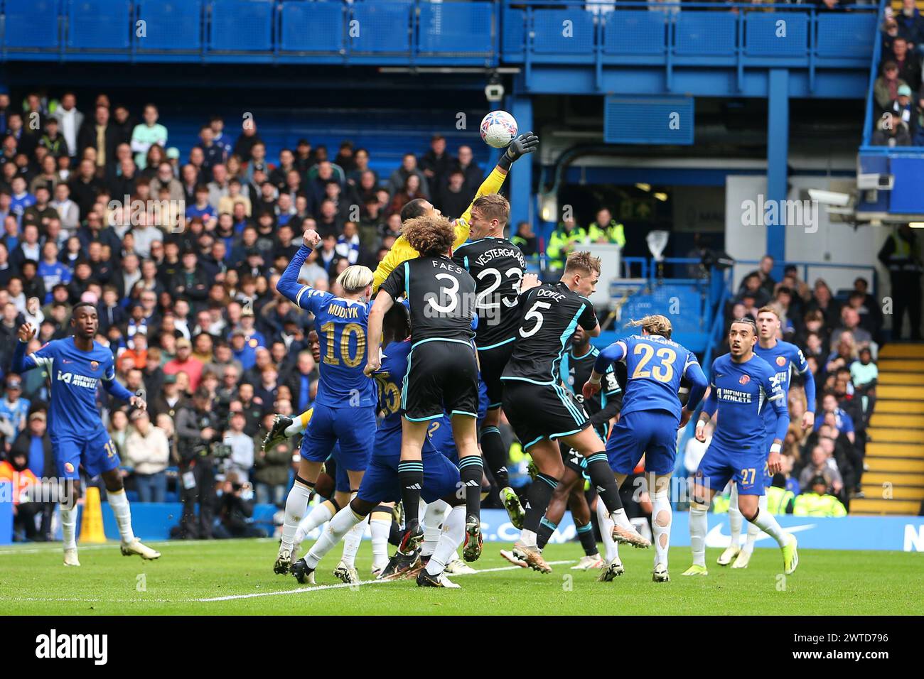 17th March 2024; Stamford Bridge, Chelsea, London, England: FA Cup ...