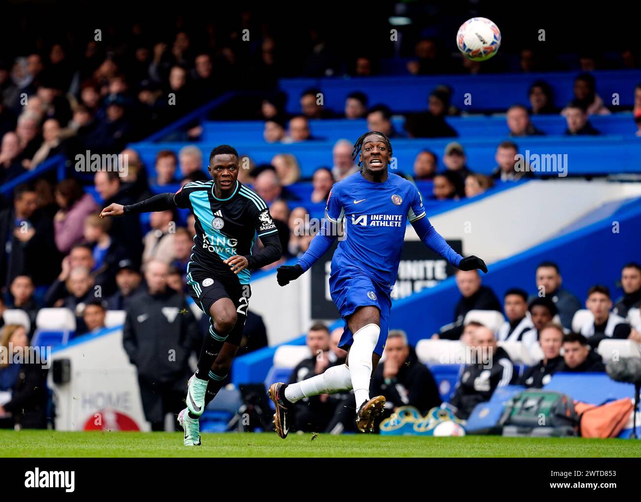 Chelsea's axel disasi scores an own goal for leicester city's first ...