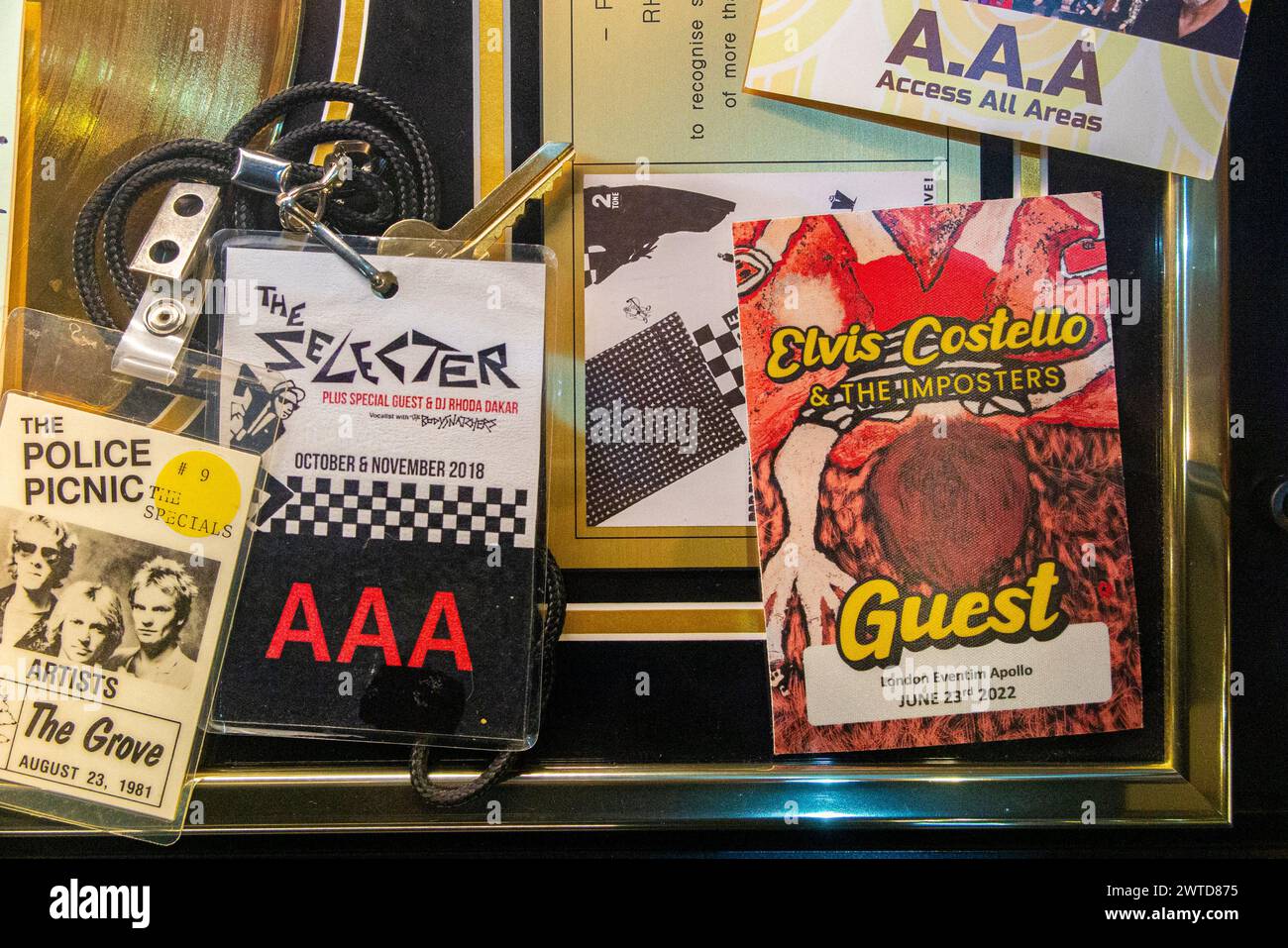 Laminates from the two tone ska revival of the late 1970s and early ...