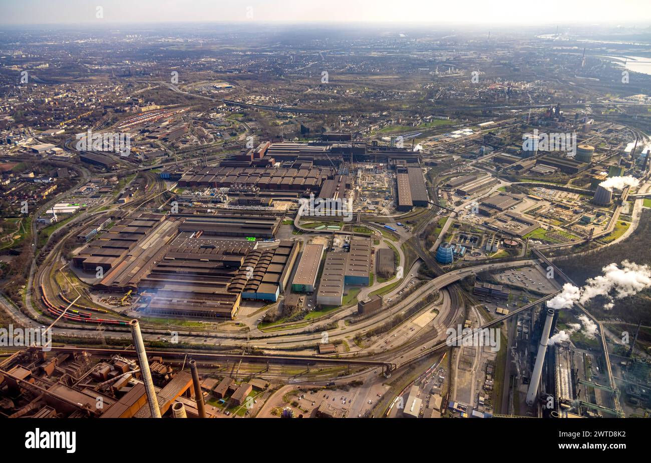 Industrie anlage luftbild hi-res stock photography and images - Alamy