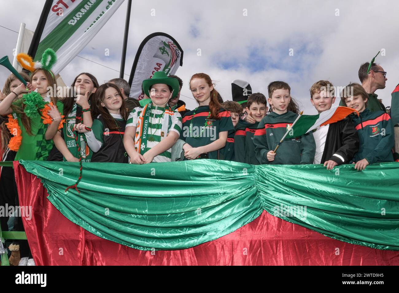 Bradford Street, Birmingham, March 17th 2024 - Thousands attended the ...