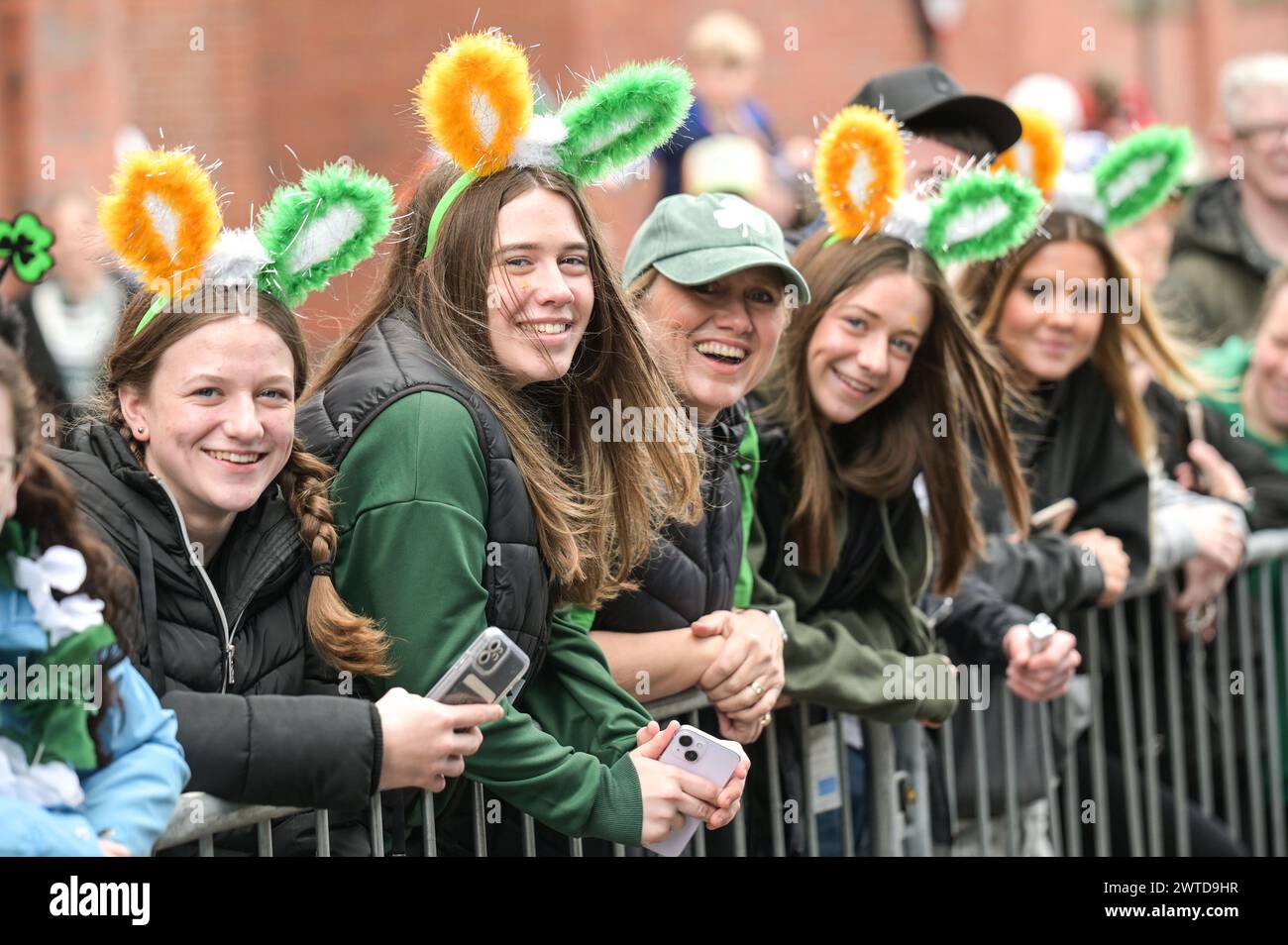 Bradford Street, Birmingham, March 17th 2024 - Thousands attended the ...