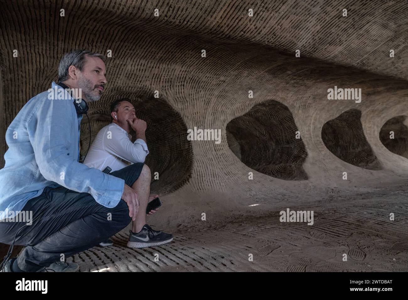 DENIS VILLENEUVE and GREIG FRASER in DUNE: PART TWO (2023), directed by ...