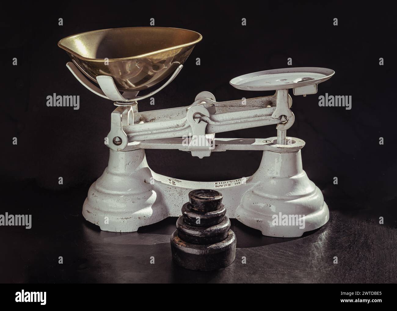 Classic weighing machine hi-res stock photography and images - Alamy