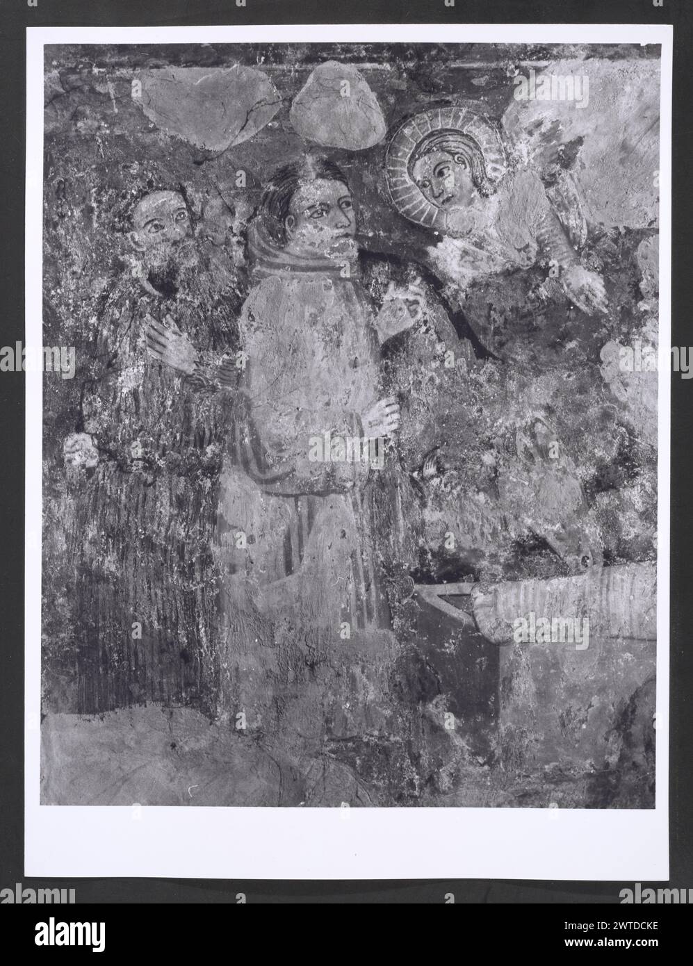 Madonna with st jerome and st john the baptist hi-res stock photography ...