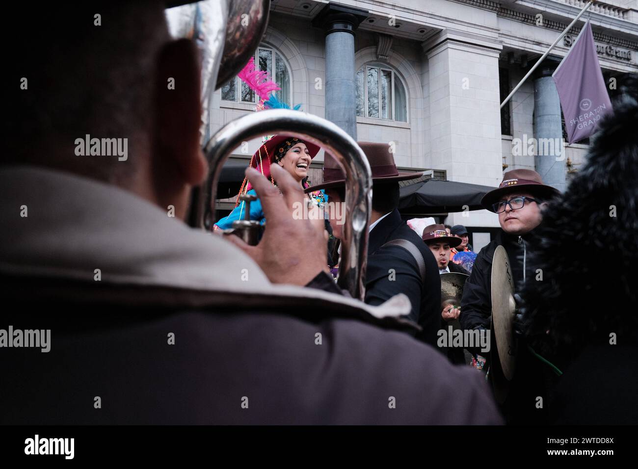 RECORD DATE NOT STATED St. Patricks Day: Parade in London In a vibrant ...