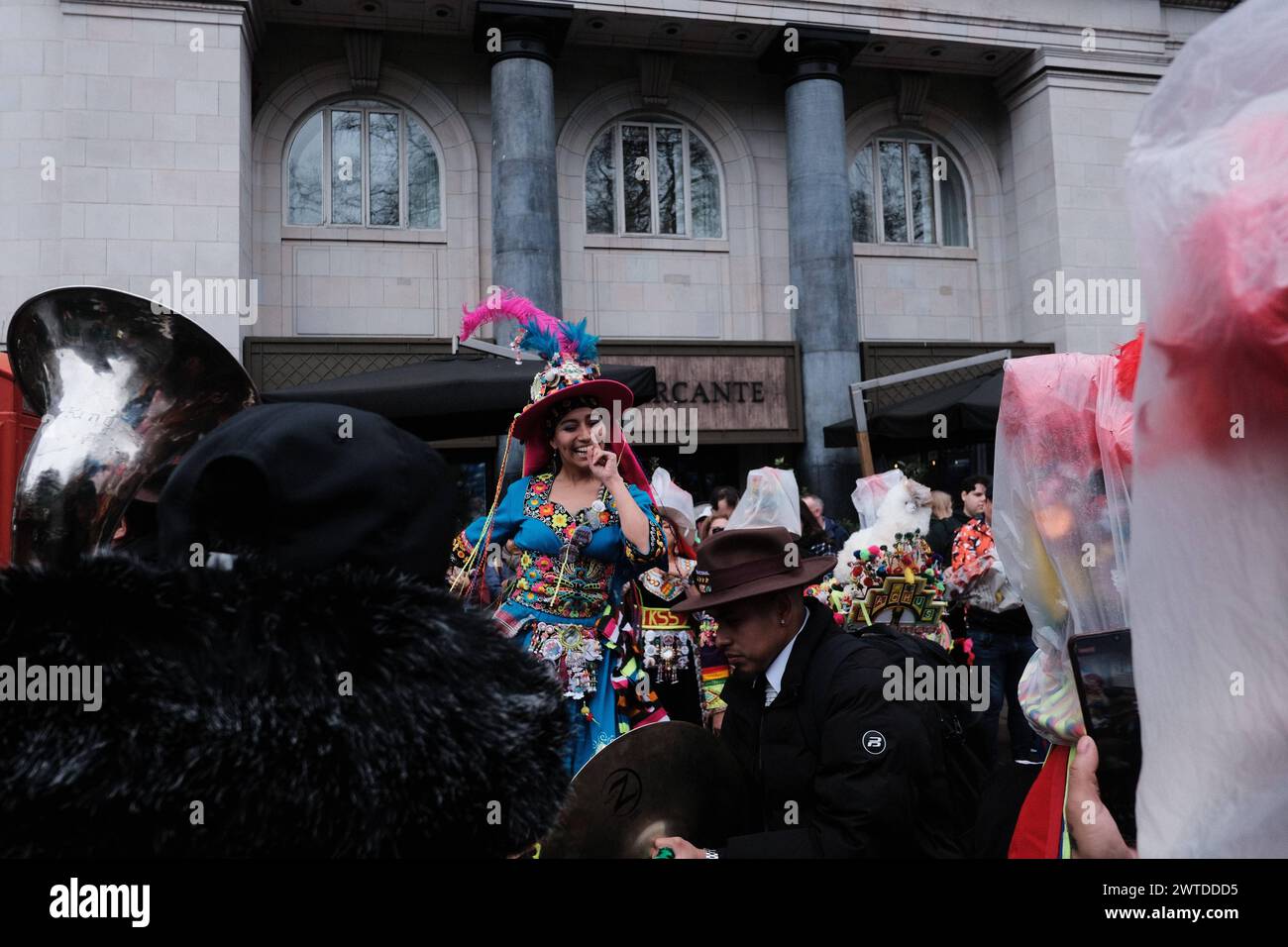 RECORD DATE NOT STATED St. Patricks Day: Parade in London In a vibrant ...