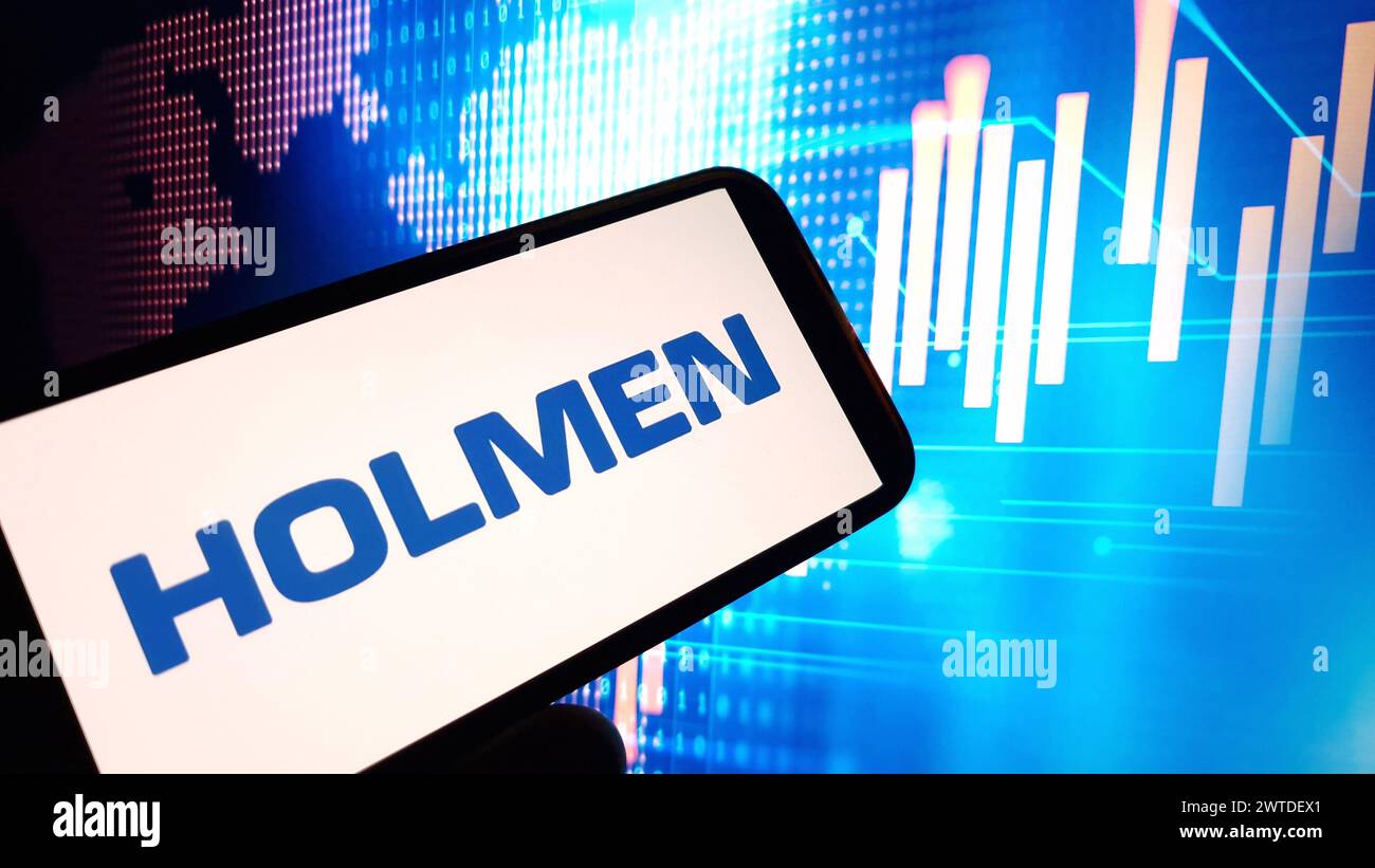 Holmen logo hi-res stock photography and images - Alamy