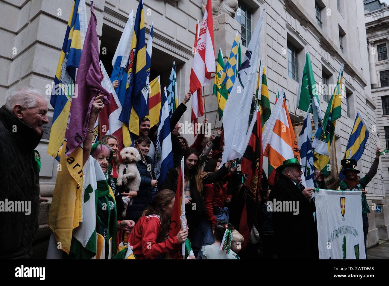 RECORD DATE NOT STATED St. Patricks Day: Parade in London In a vibrant ...
