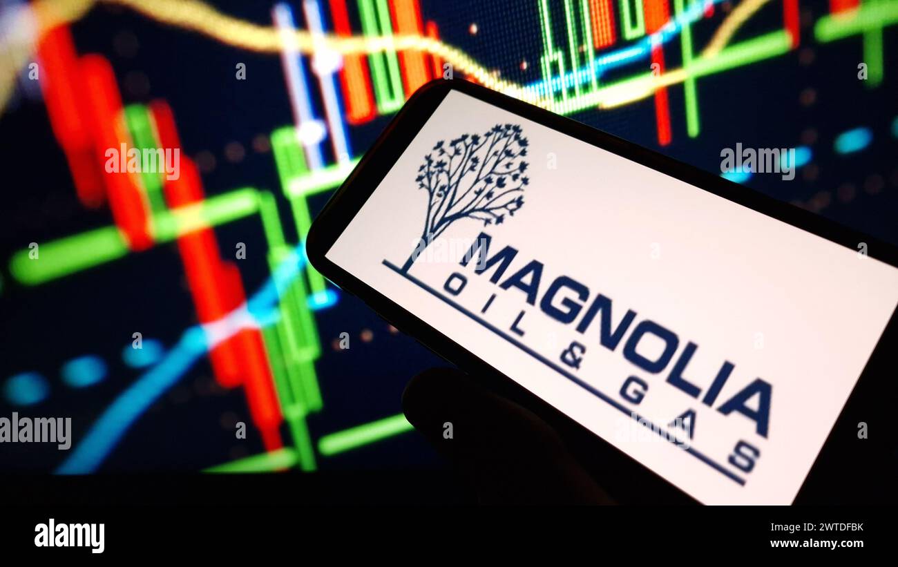 Magnolia logo hi-res stock photography and images - Alamy