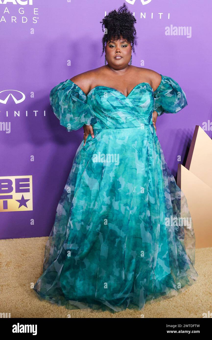 LOS ANGELES, CALIFORNIA, USA - MARCH 16: Danielle Pinnock arrives at ...