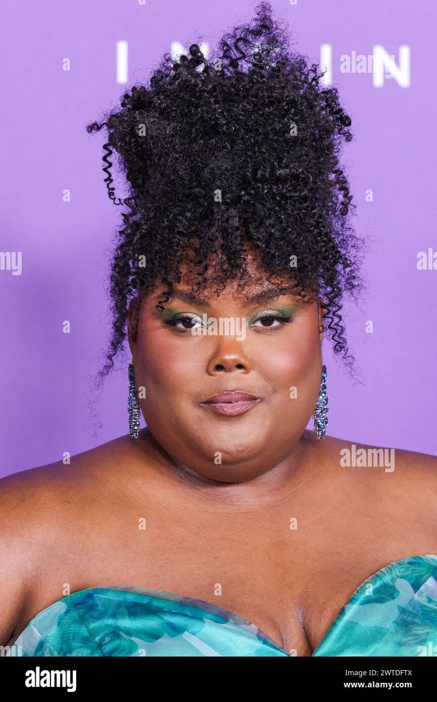 LOS ANGELES, CALIFORNIA, USA - MARCH 16: Danielle Pinnock arrives at ...