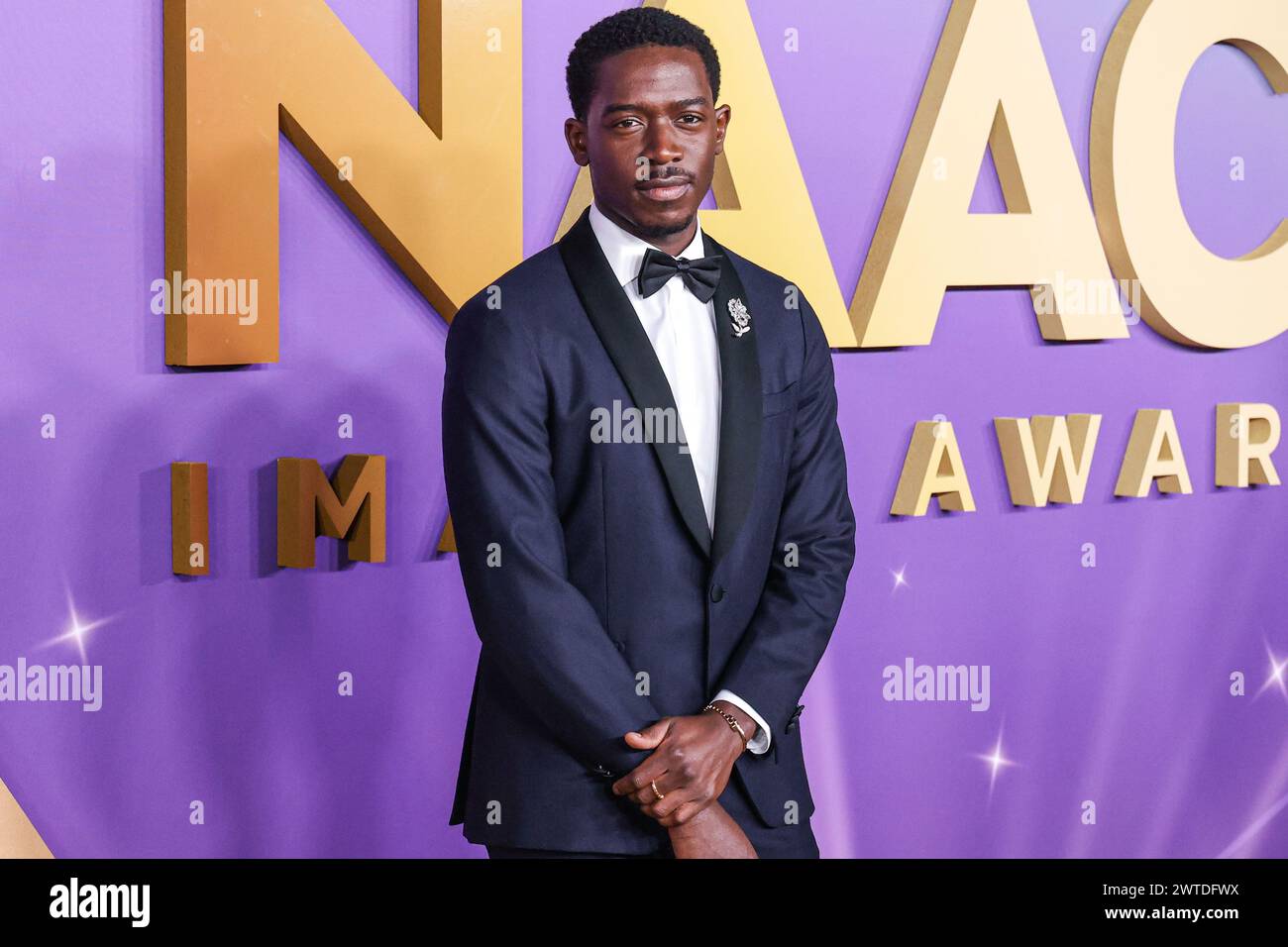 LOS ANGELES, CALIFORNIA, USA - MARCH 16: Damson Idris arrives at the ...
