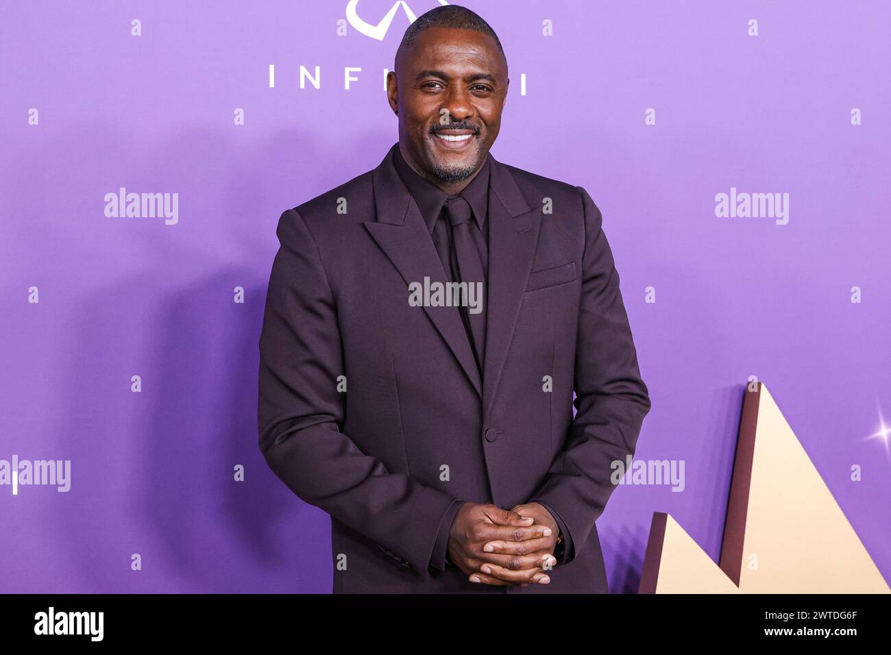 LOS ANGELES, CALIFORNIA, USA - MARCH 16: Idris Elba arrives at the 55th ...