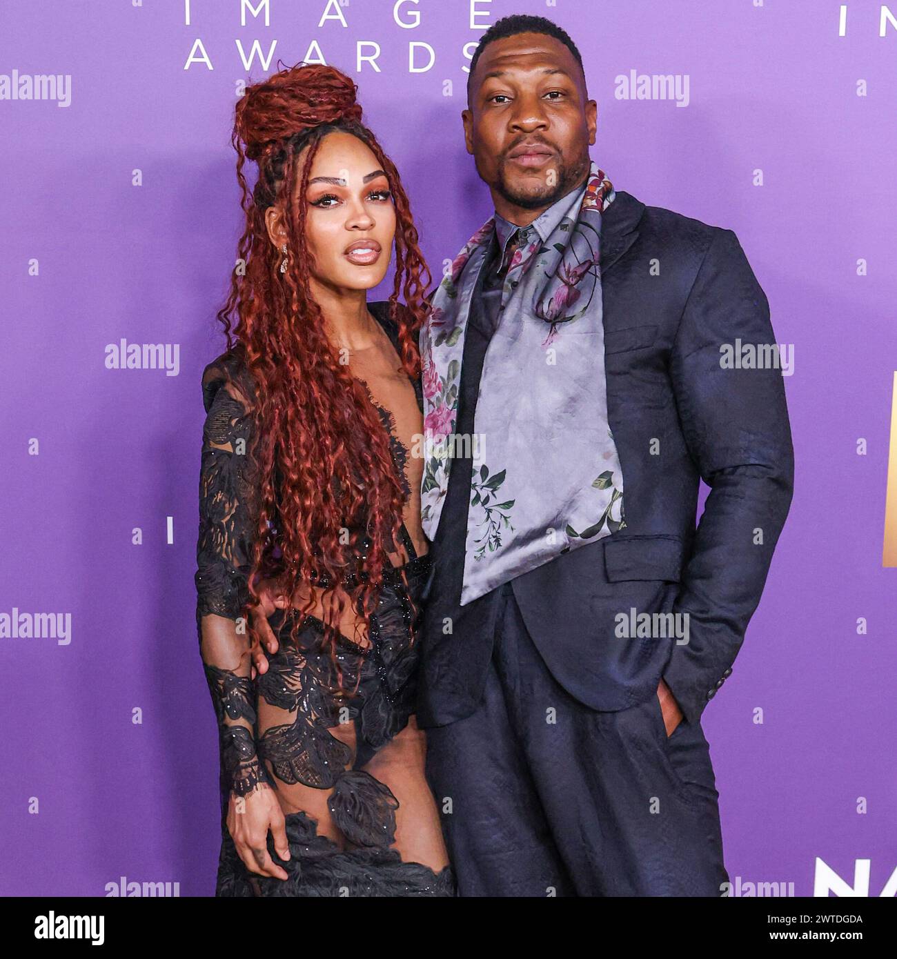 LOS ANGELES, CALIFORNIA, USA - MARCH 16: Meagan Good and boyfriend ...