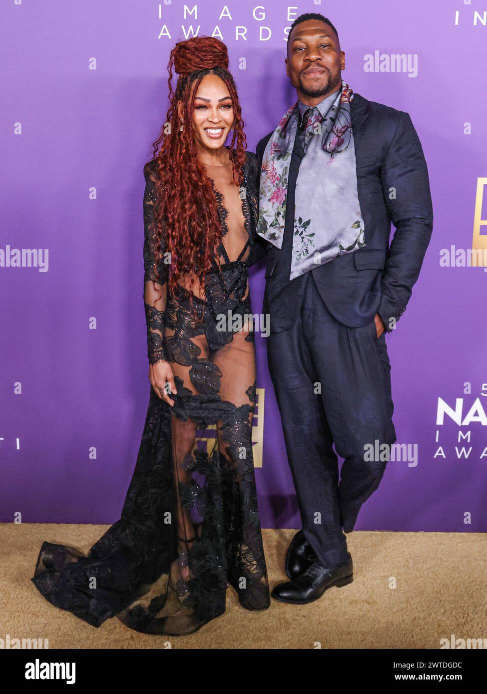 LOS ANGELES, CALIFORNIA, USA - MARCH 16: Meagan Good and boyfriend ...