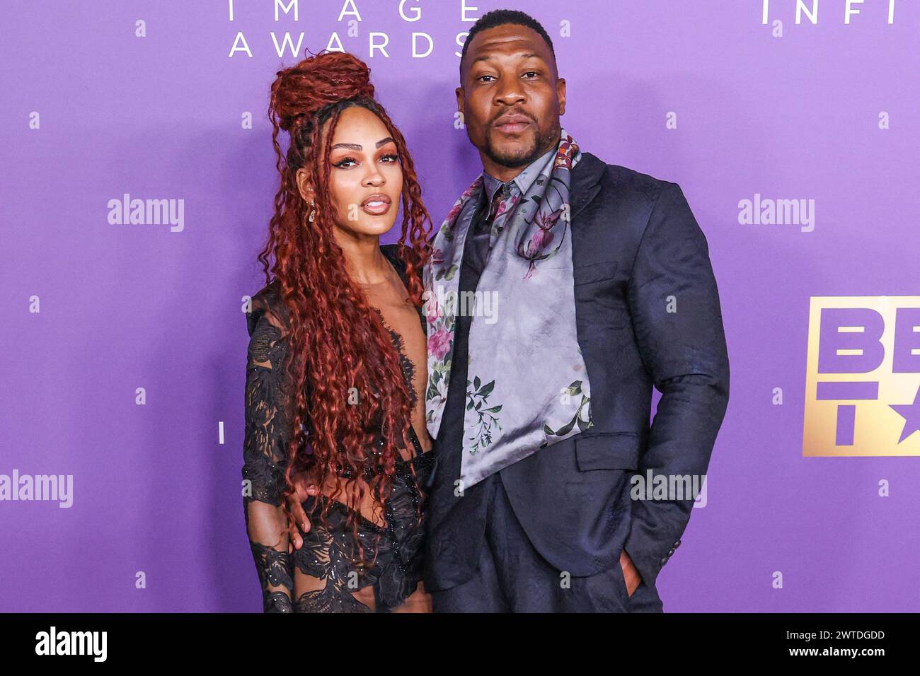 LOS ANGELES, CALIFORNIA, USA - MARCH 16: Meagan Good and boyfriend ...