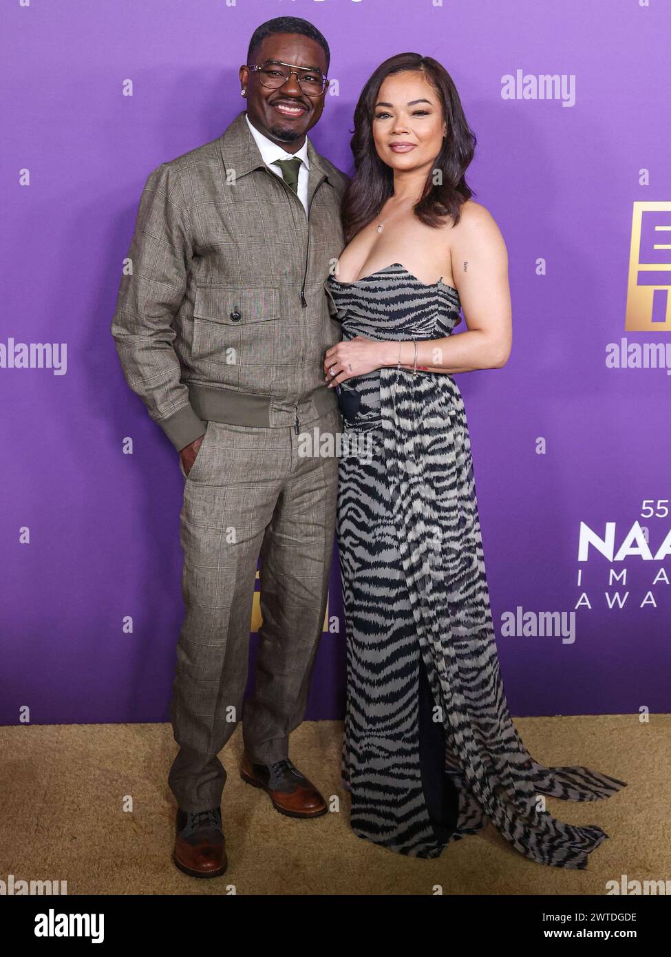 LOS ANGELES, CALIFORNIA, USA - MARCH 16: Lil Rel Howery and girlfriend ...
