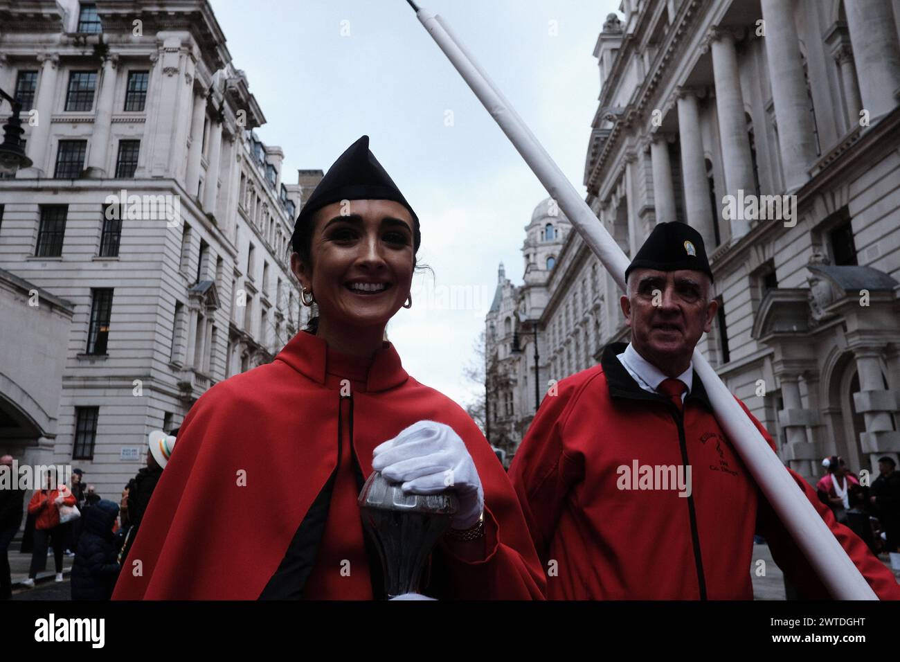 Record Date Not Stated St Patricks Day Parade In London In A Vibrant