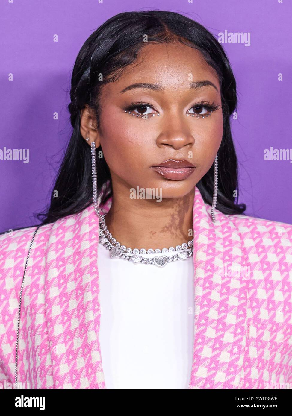LOS ANGELES, CALIFORNIA, USA - MARCH 16: That Girl Lay Lay arrives at ...