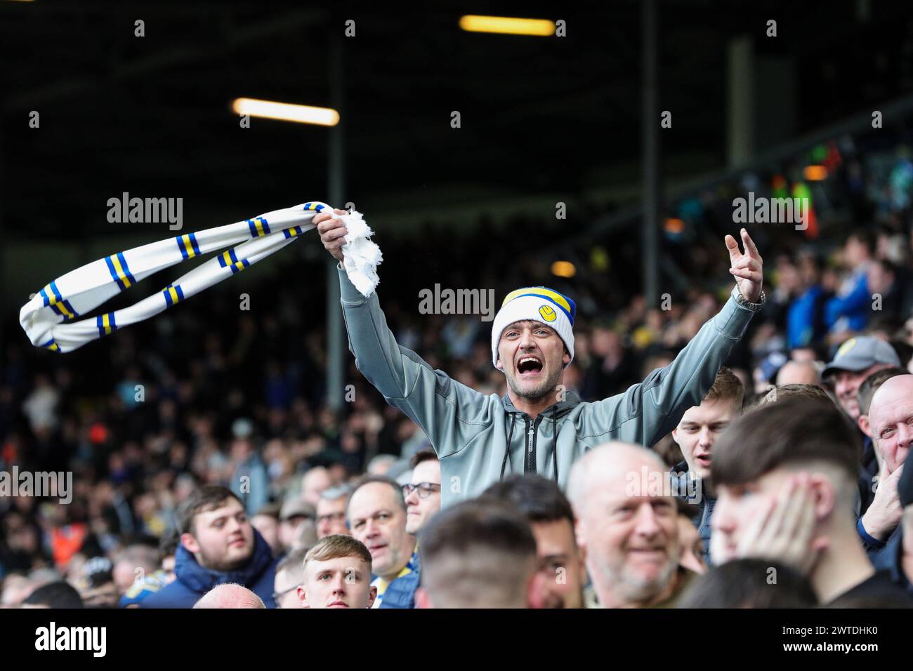 Leeds United supporters during the Sky Bet Championship match Leeds ...