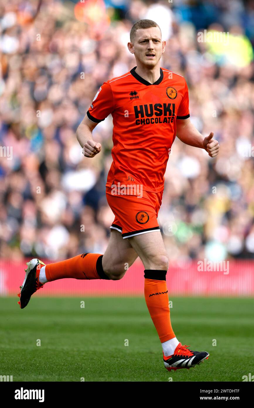 Millwall's George Saville during the Sky Bet Championship match at ...