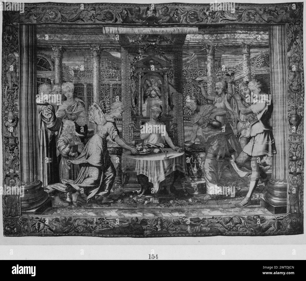 Psyche banquet Black and White Stock Photos & Images - Alamy