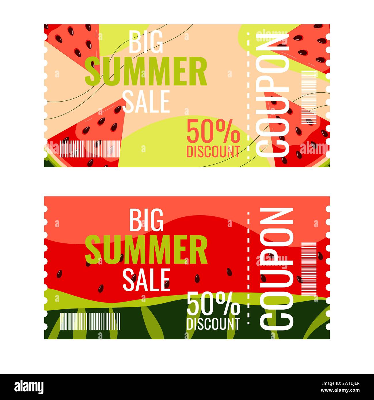 Summer discount layout template special sale offer. Decorated with ...