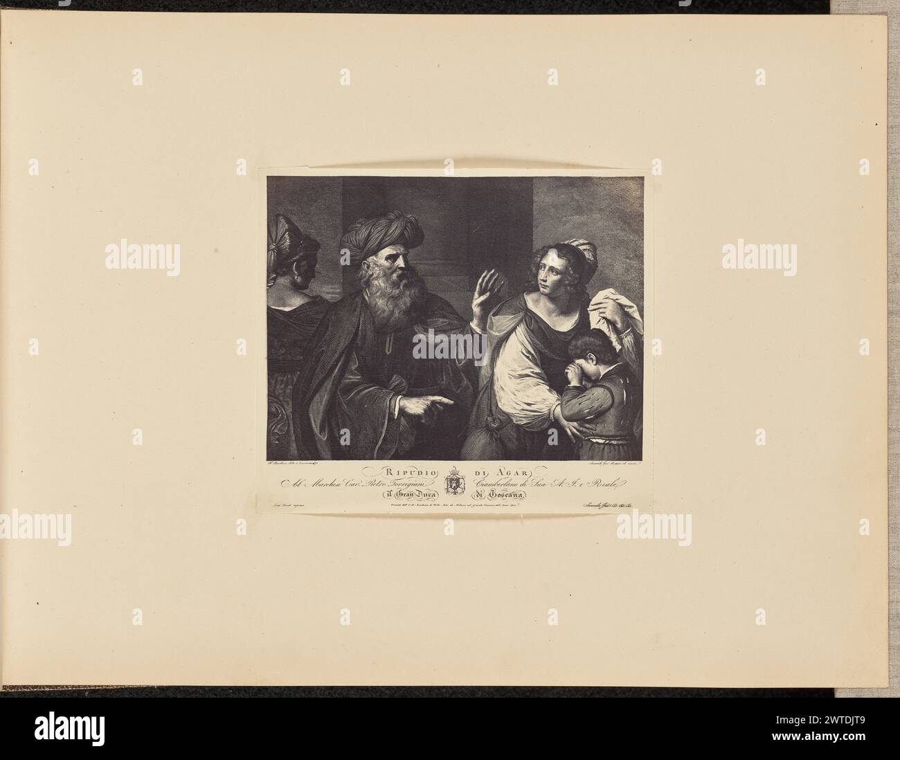 "Abraham Casting out Hagar and Ishmael" by Guercino. Unknown ...